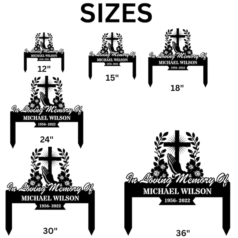 Custom Memorial Metal Sign, Personalized Remembrance Plaque, Sympathy ...