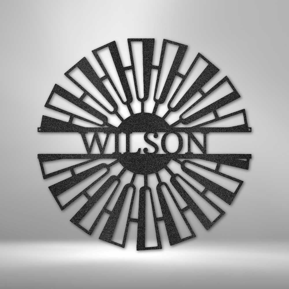 Custom Fancy Windmill Metal Sign Personalized Windmill Metal - Etsy
