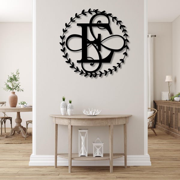 Initial Wall Hanging - Etsy