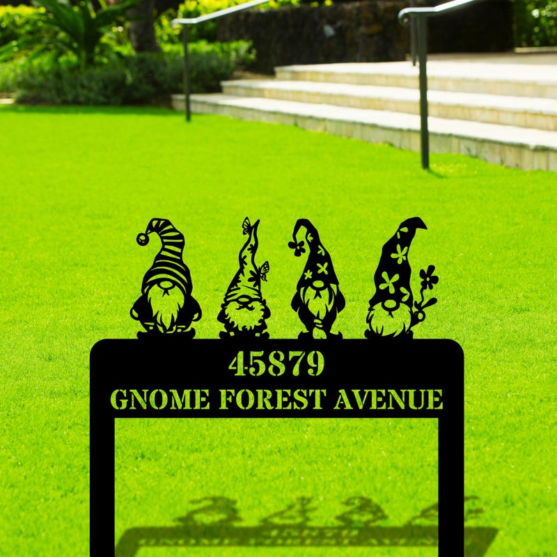 Gnome Sign - Etsy