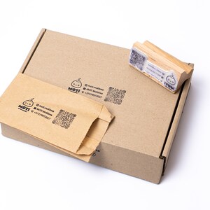 Paper Bag Stamp, Business Stamp, Book Stamp, Custom Logo Stamp, Return ...