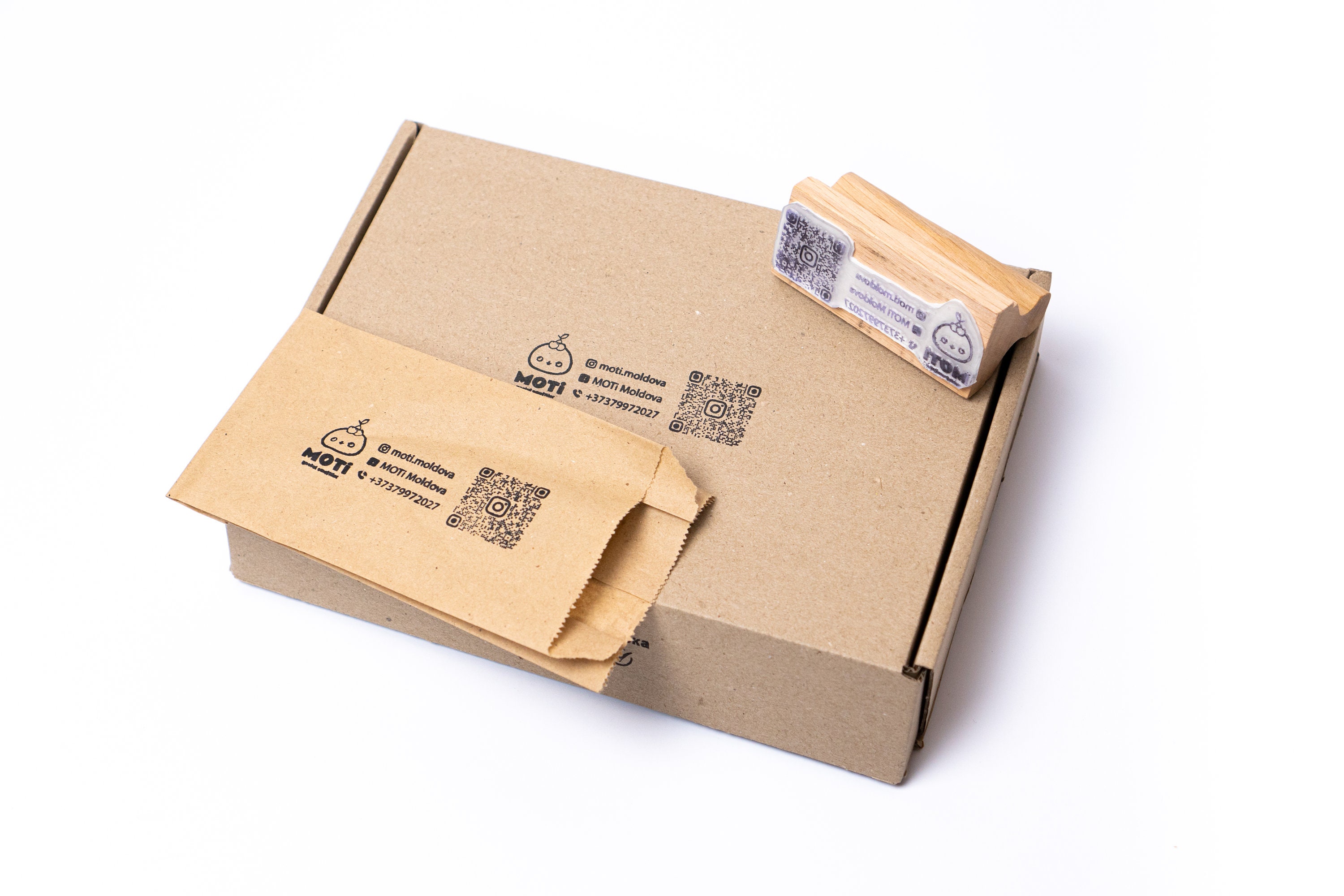 Paper Bag Stamp, Business Stamp, Book Stamp, Custom Logo Stamp, Return ...