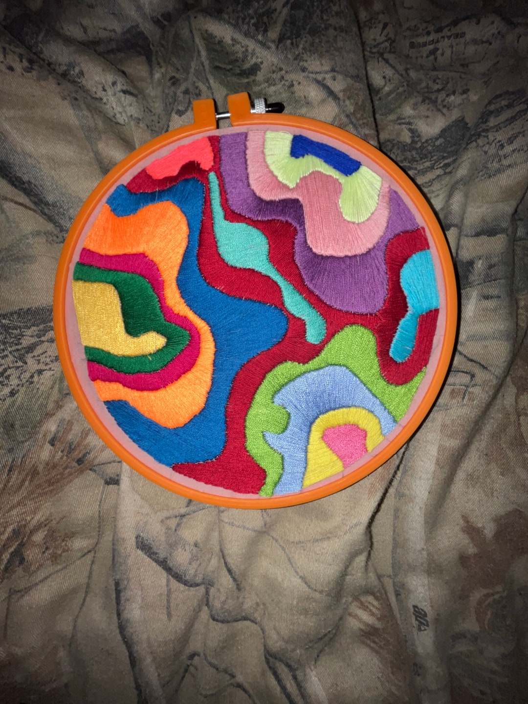 Wiggly Worm Embroidery - Etsy