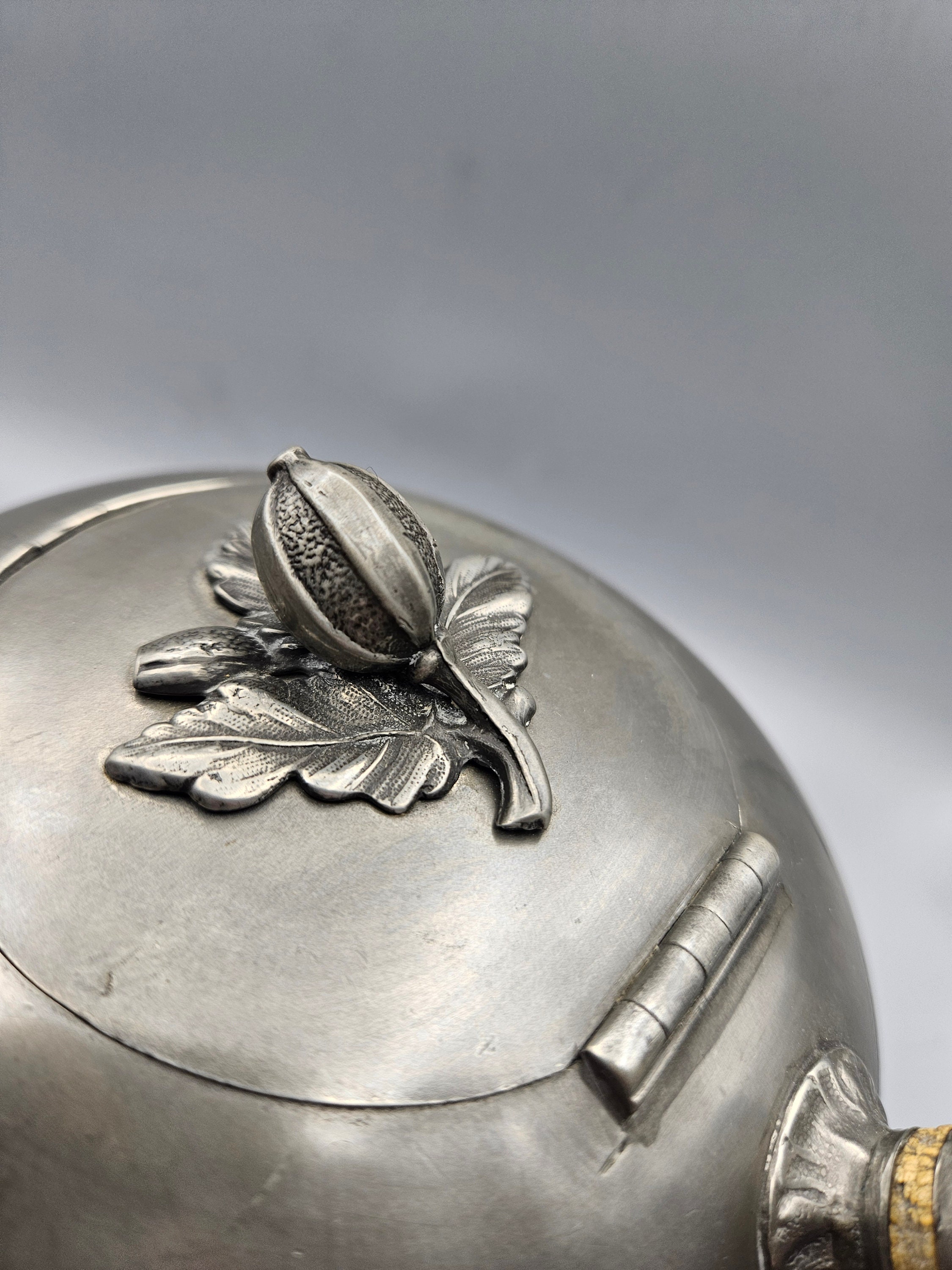 Vintage John Nodder & Sons Sheffield Tea Pewter Teapot - Etsy