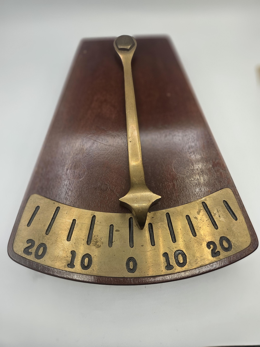 Vintage Wall Mount Ship Nautical Inclinometer - Etsy