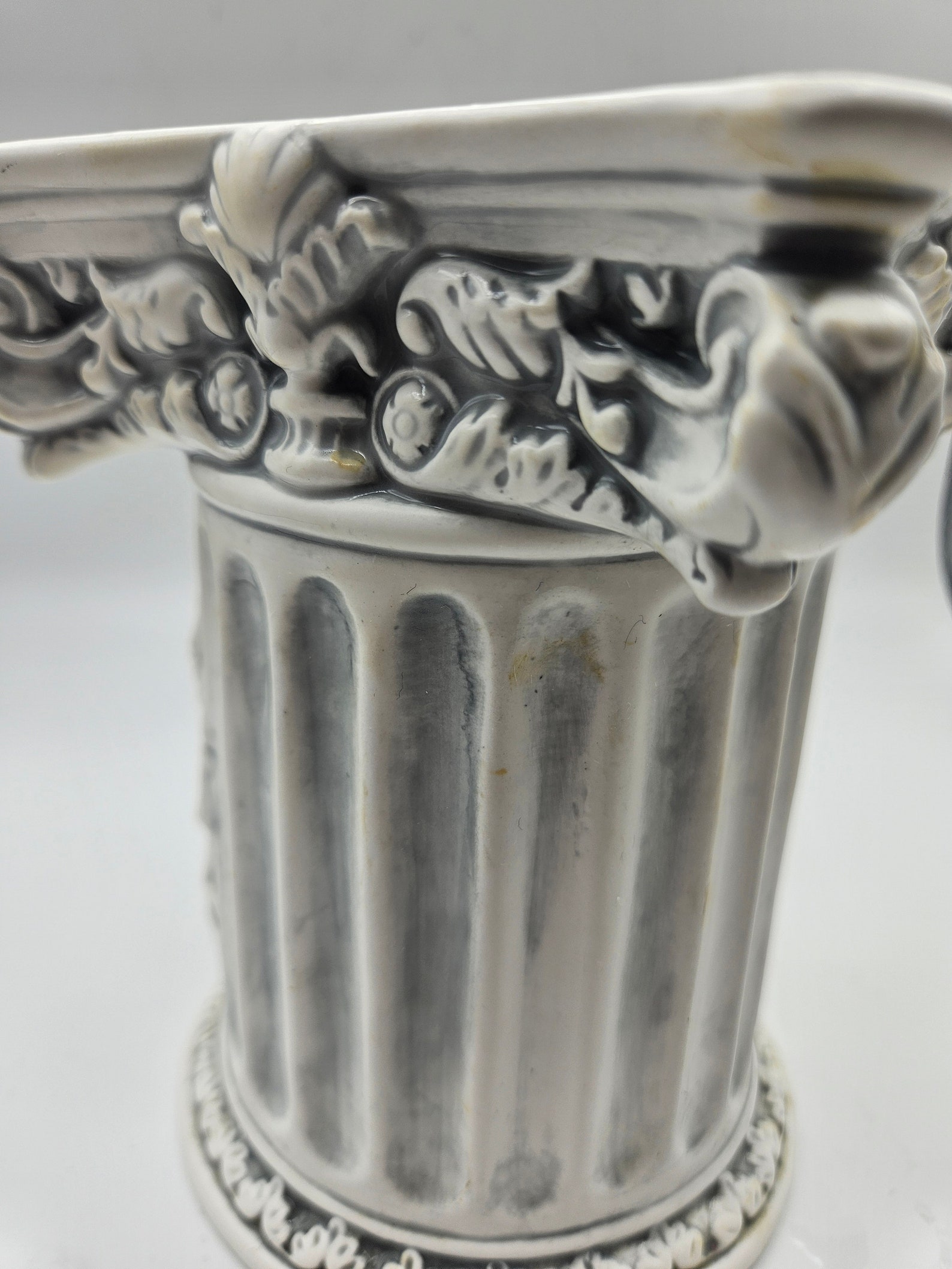 Ceramic Gargoyle Pillar Pot/planter/vase - Etsy