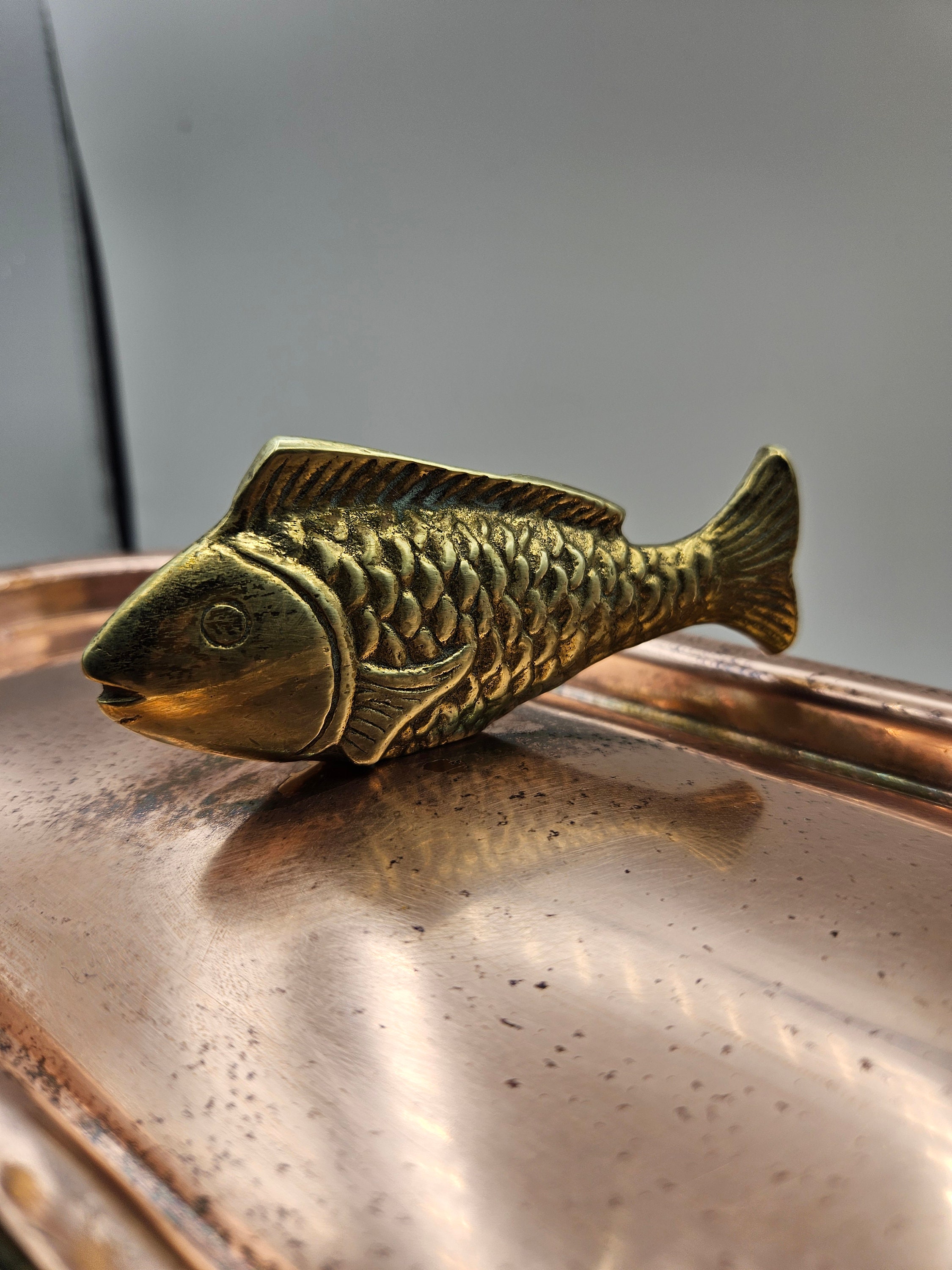 Birks Copper and Brass Fish Poacher - Etsy