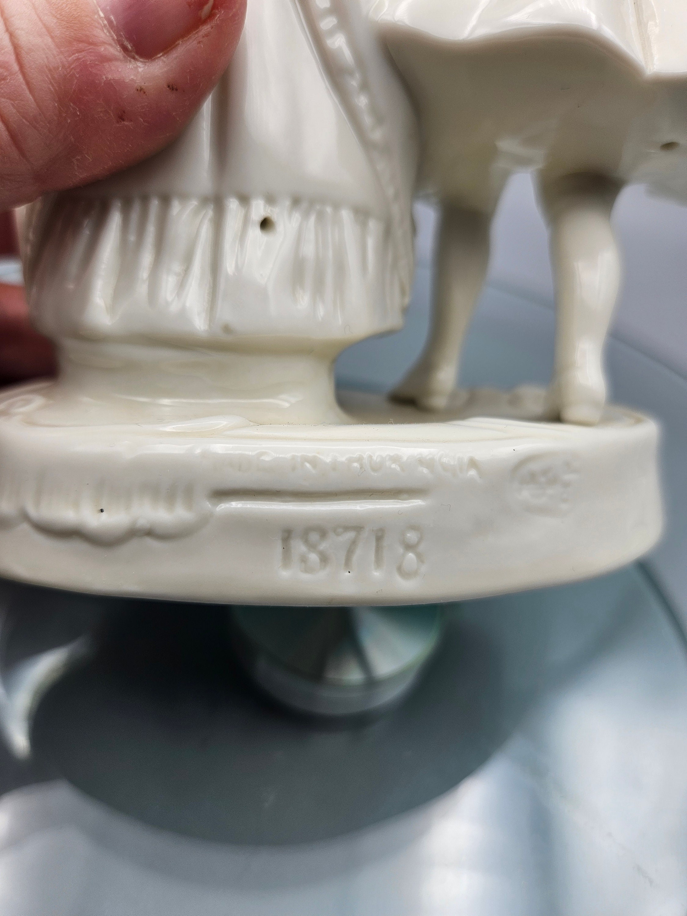Antique German Porcelain Colonial Couple Made in Thuringia 18718 - Etsy