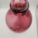 Pretty Pink Glass Vase With Encased Flowers - Etsy