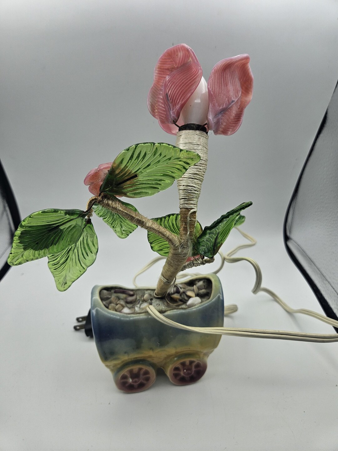 MCM Glass Nightlight Richard Singer and Sons Ltd. Canada - Etsy