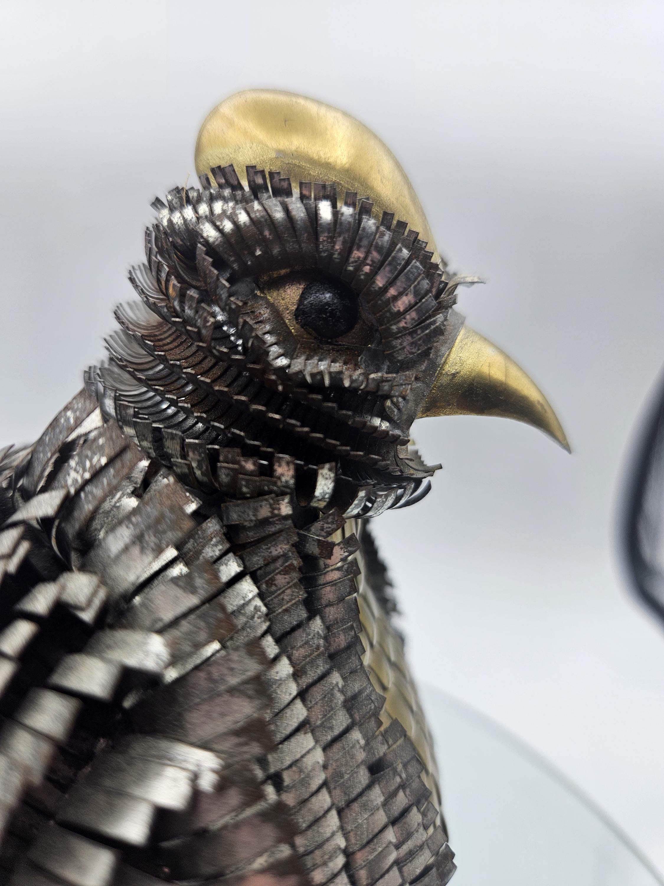Vintage Mixed Metal Brutalist Bird Sculpture Sergio Bustamante Style - Etsy