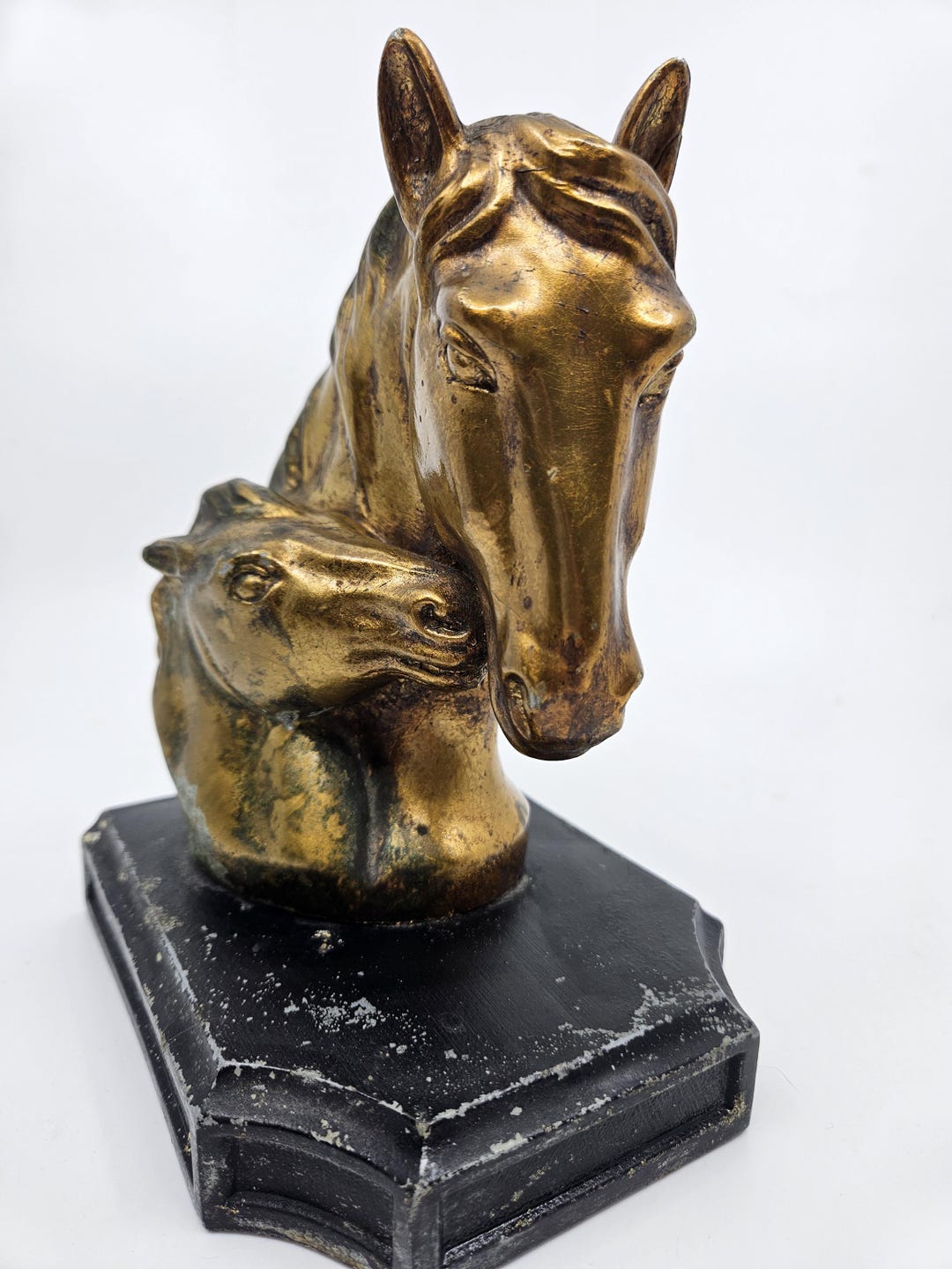 Antique JB Hirsch Bronze Calf Statue: Deco Style Verdigris Sculpture - Etsy