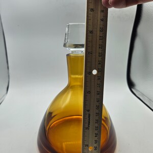 Beautiful Amber Decanter - Etsy