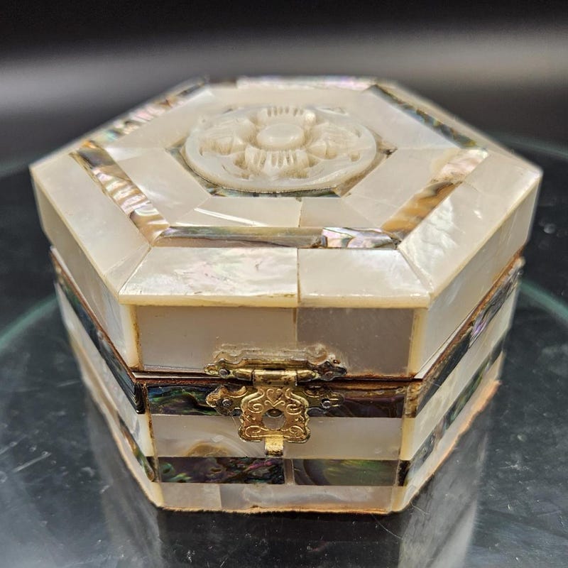 Mother of Pearl Box - Etsy