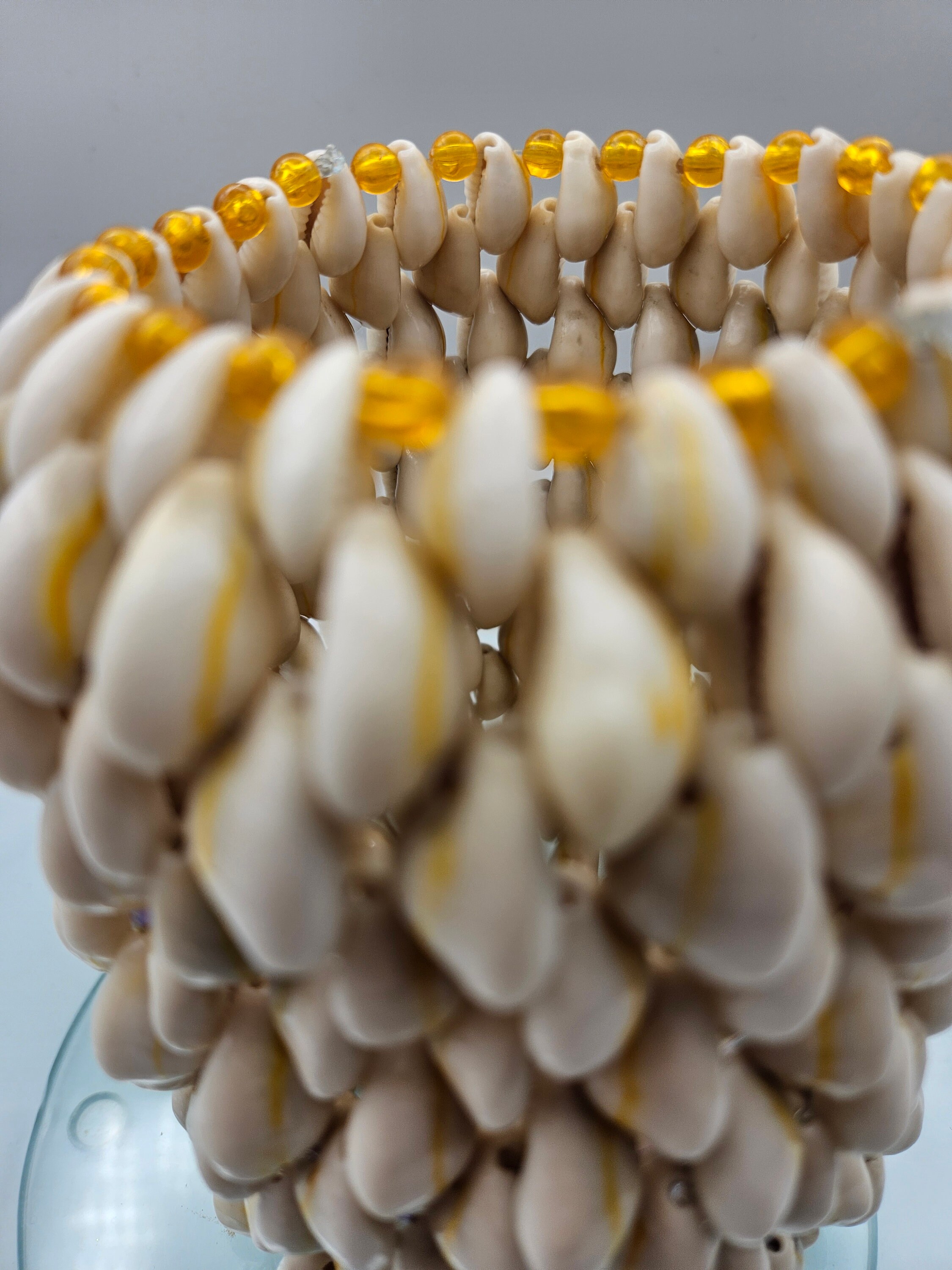 Very Unusual Cowrie Shell Pot/vase - Etsy