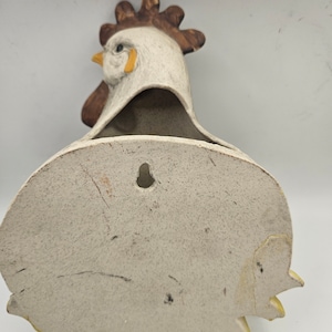 Ceramic Hen on Eggs Wall Pocket - Etsy