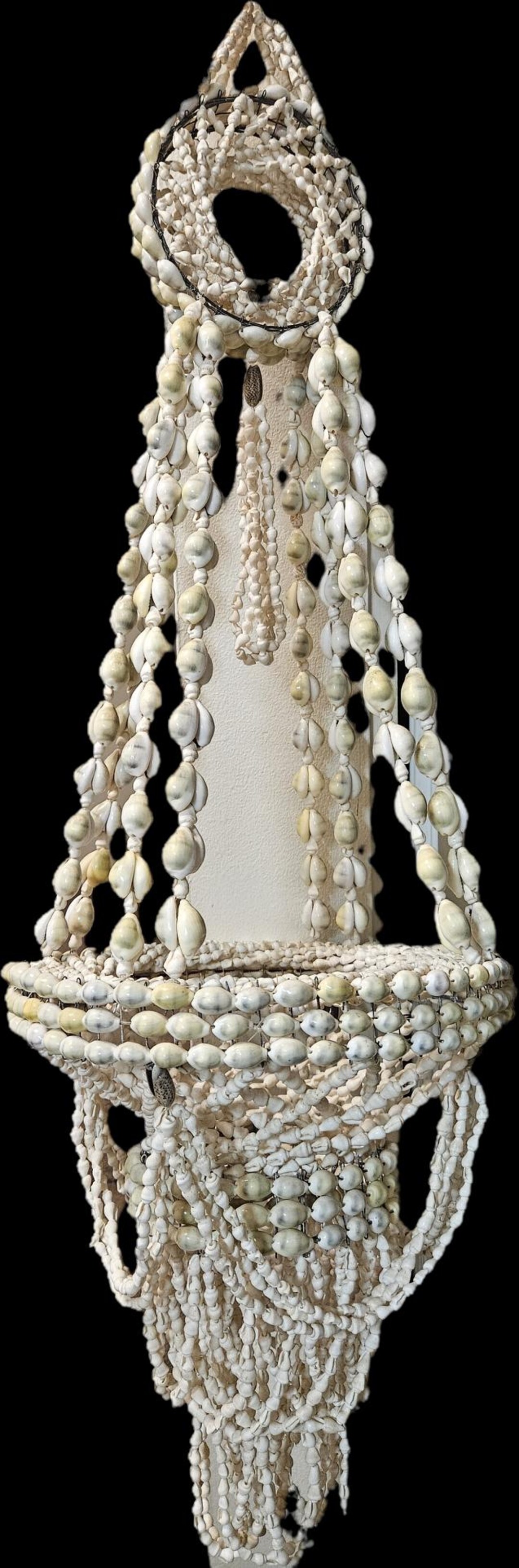 Vintage Large Seashell Plant Holder - Etsy
