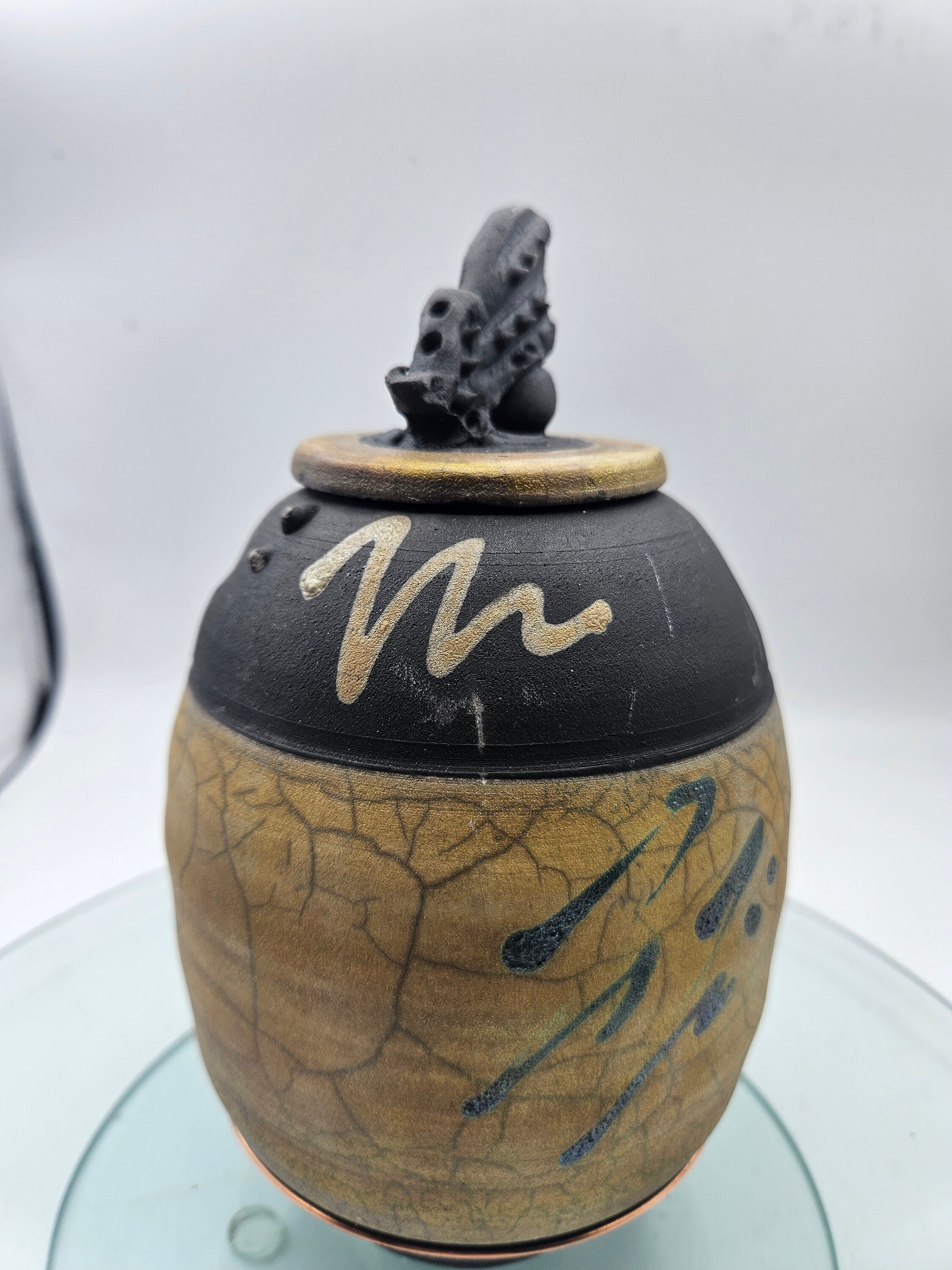 Raku Wish Jar - Etsy