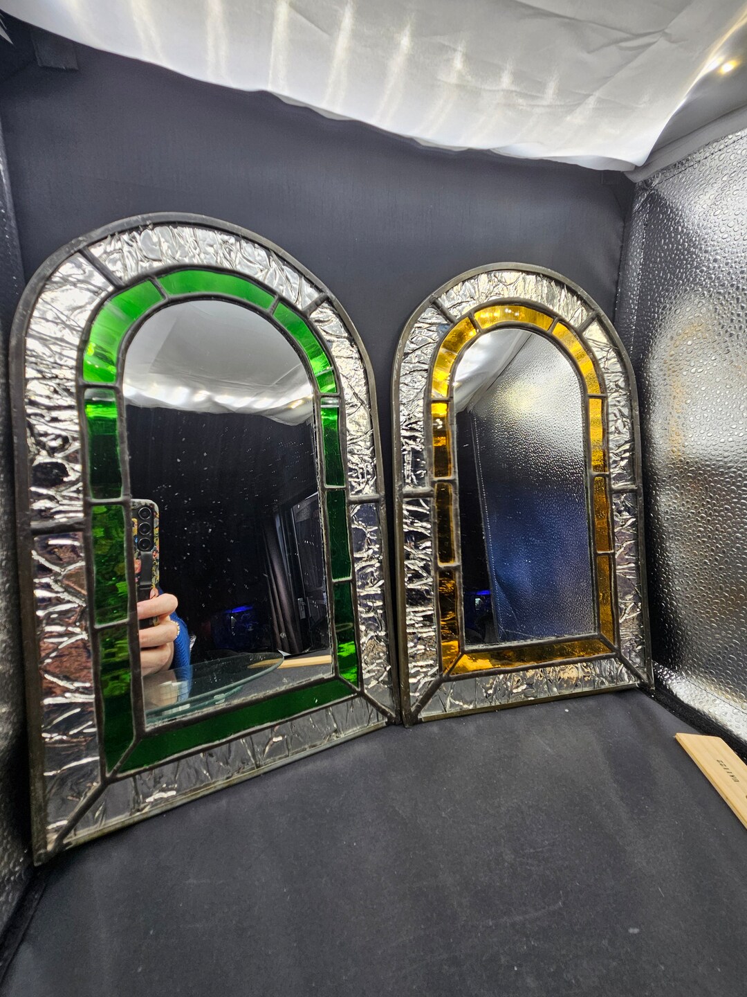 Stained Glass Mirror - Etsy