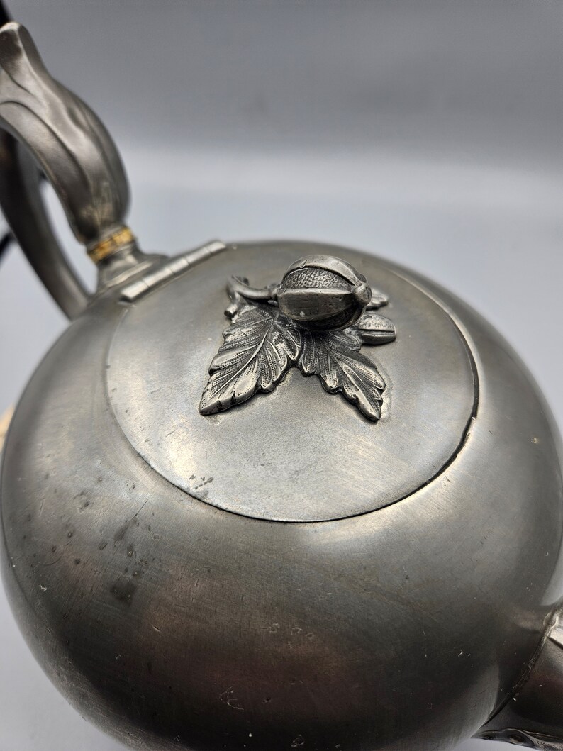 Vintage John Nodder & Sons Sheffield Tea Pewter Teapot - Etsy