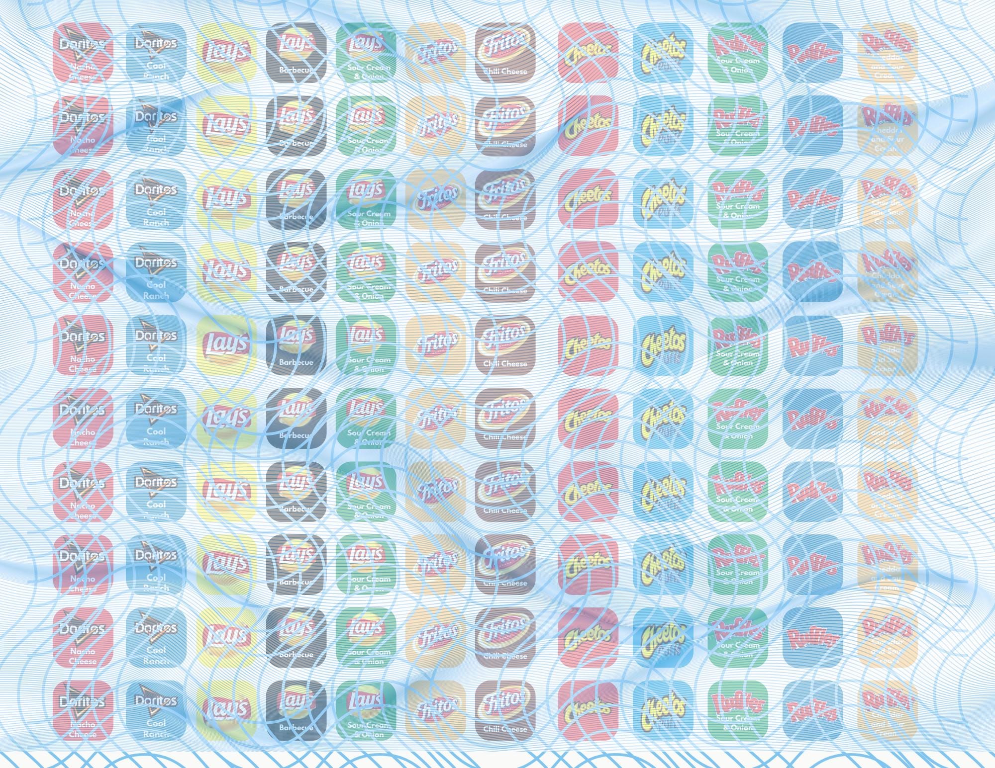 Chip & Pringles Flavor Labels Party Favor Stickers - Etsy