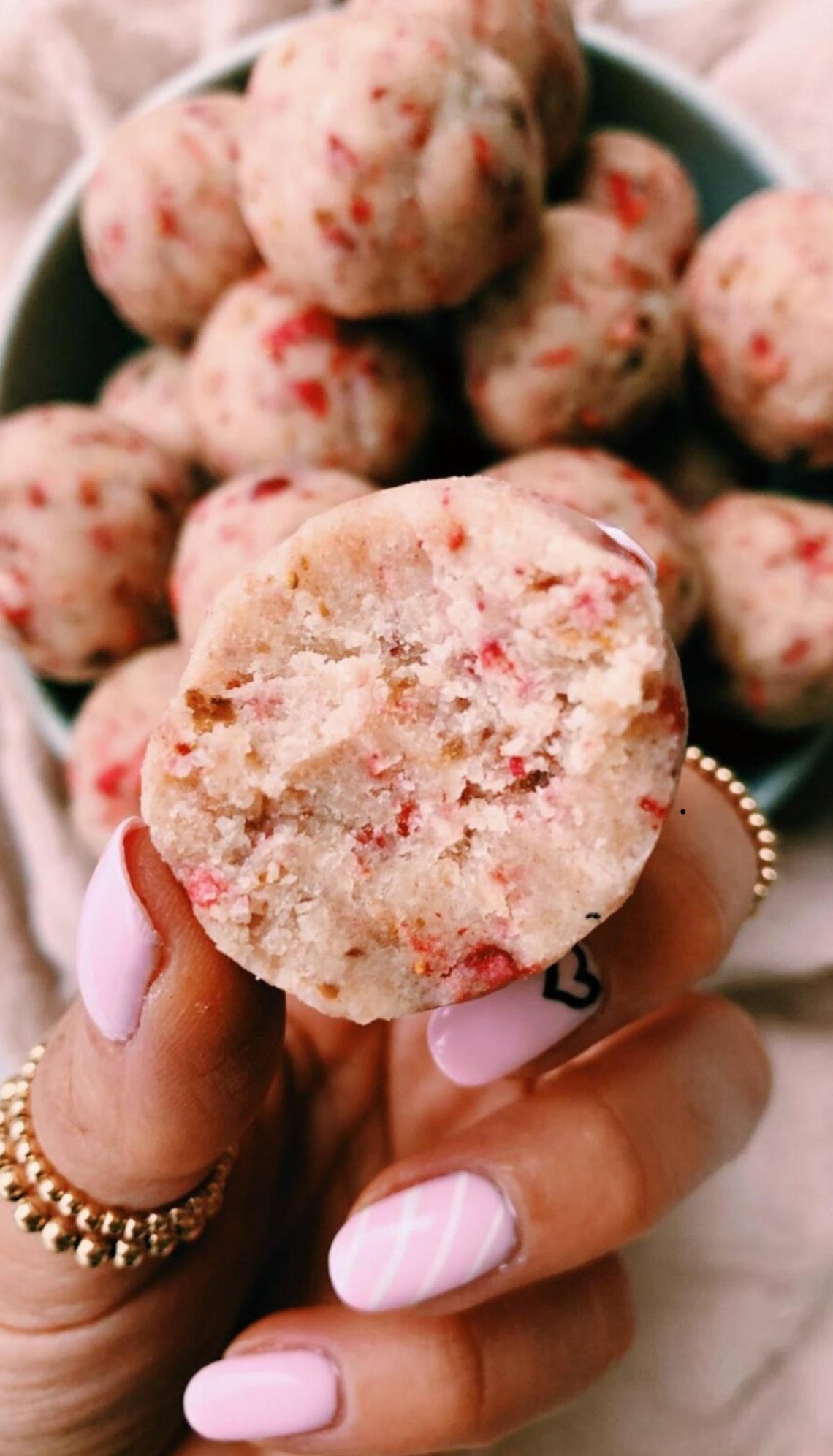 Strawberry Shortcake Energy Balls - Etsy