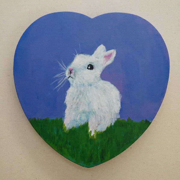 Bunny Painting - Etsy