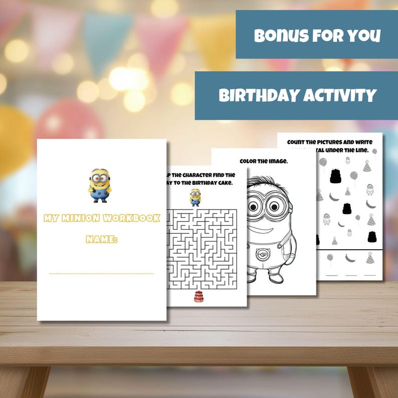 Editable Minions Birthday Invitation, Minions Themed Party Invite ...