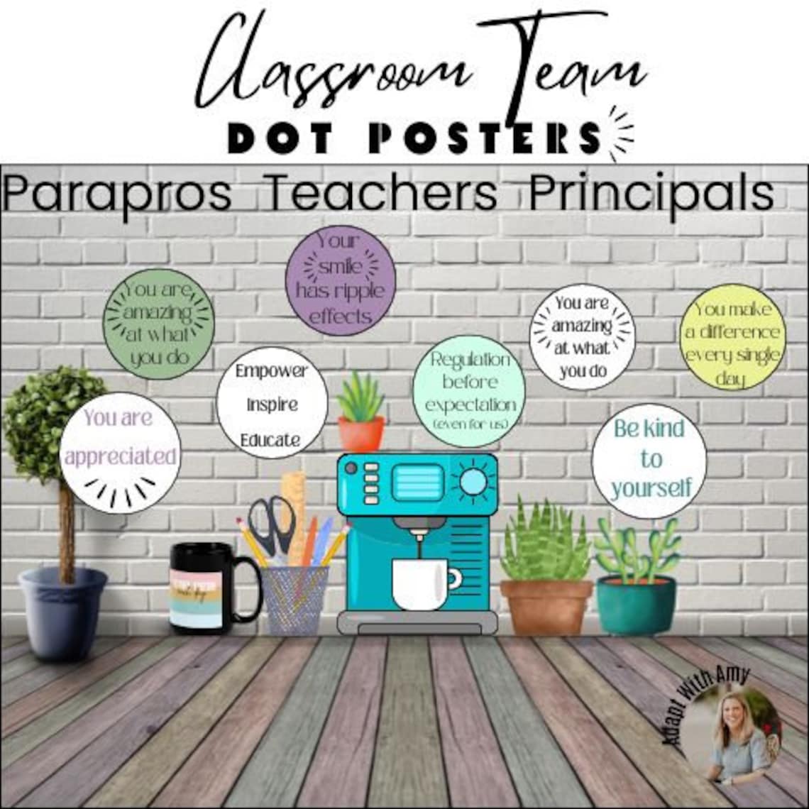 Staff Appreciation Posters: Special Education Classroom Decor - Etsy