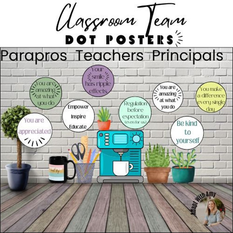 Staff Appreciation Posters: Special Education Classroom Decor - Etsy