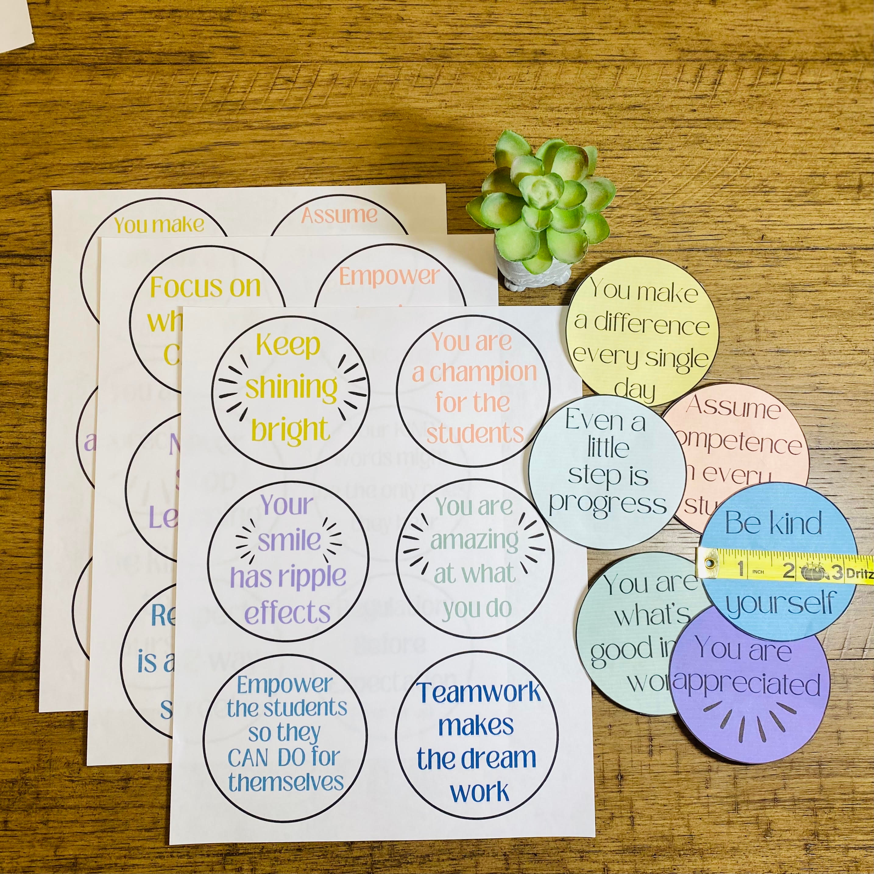 Staff Appreciation Posters: Special Education Classroom Decor - Etsy