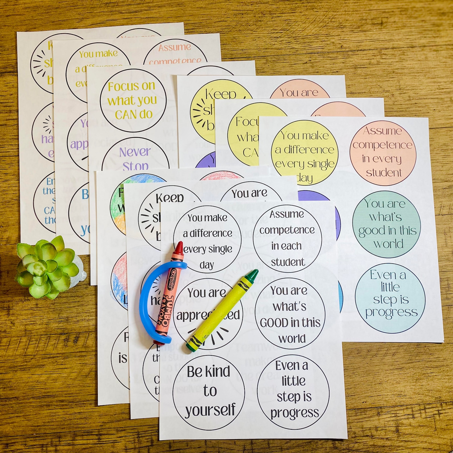 Staff Appreciation Posters: Special Education Classroom Decor - Etsy