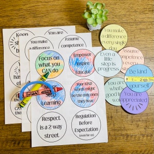 Staff Appreciation Posters: Special Education Classroom Decor - Etsy