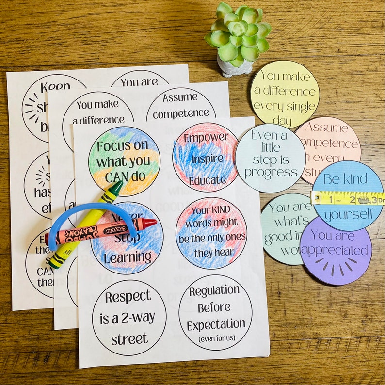 Staff Appreciation Posters: Special Education Classroom Decor - Etsy