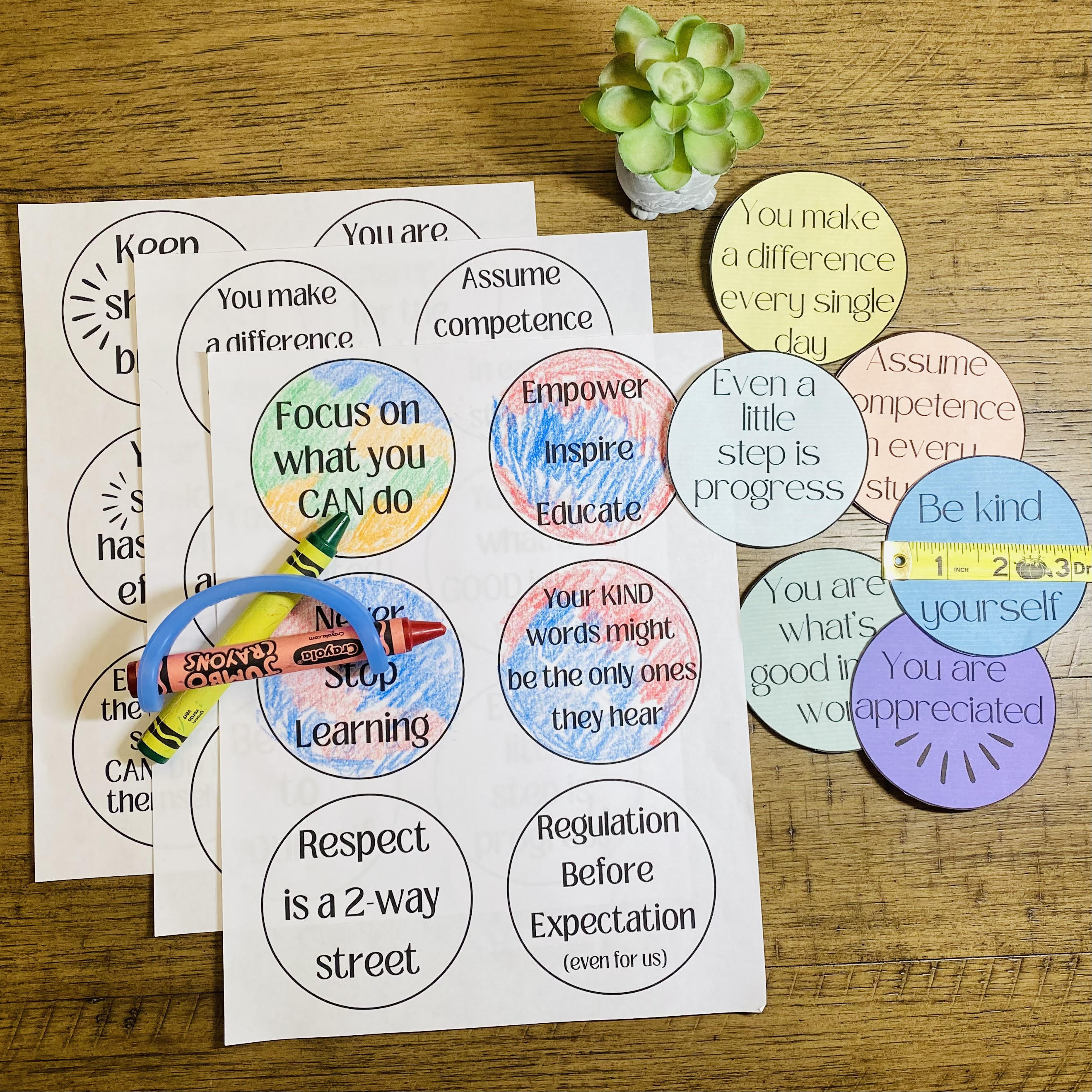 Staff Appreciation Posters: Special Education Classroom Decor - Etsy