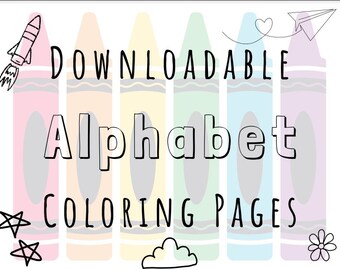 Alphabet Coloring Pages Vowels AEIOU Only Color the Alphabet Preschool ...
