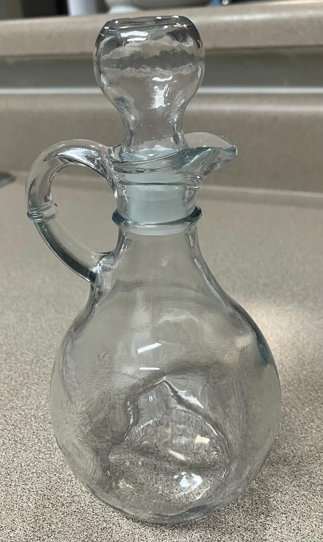 Anchor Hocking Oil Cruet With Stopper - Etsy