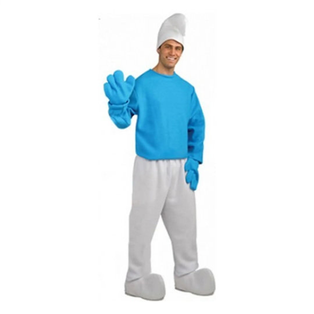 THE SMURFS Adult Men COSTUME Papa Smurf Costume Smurfs - Etsy