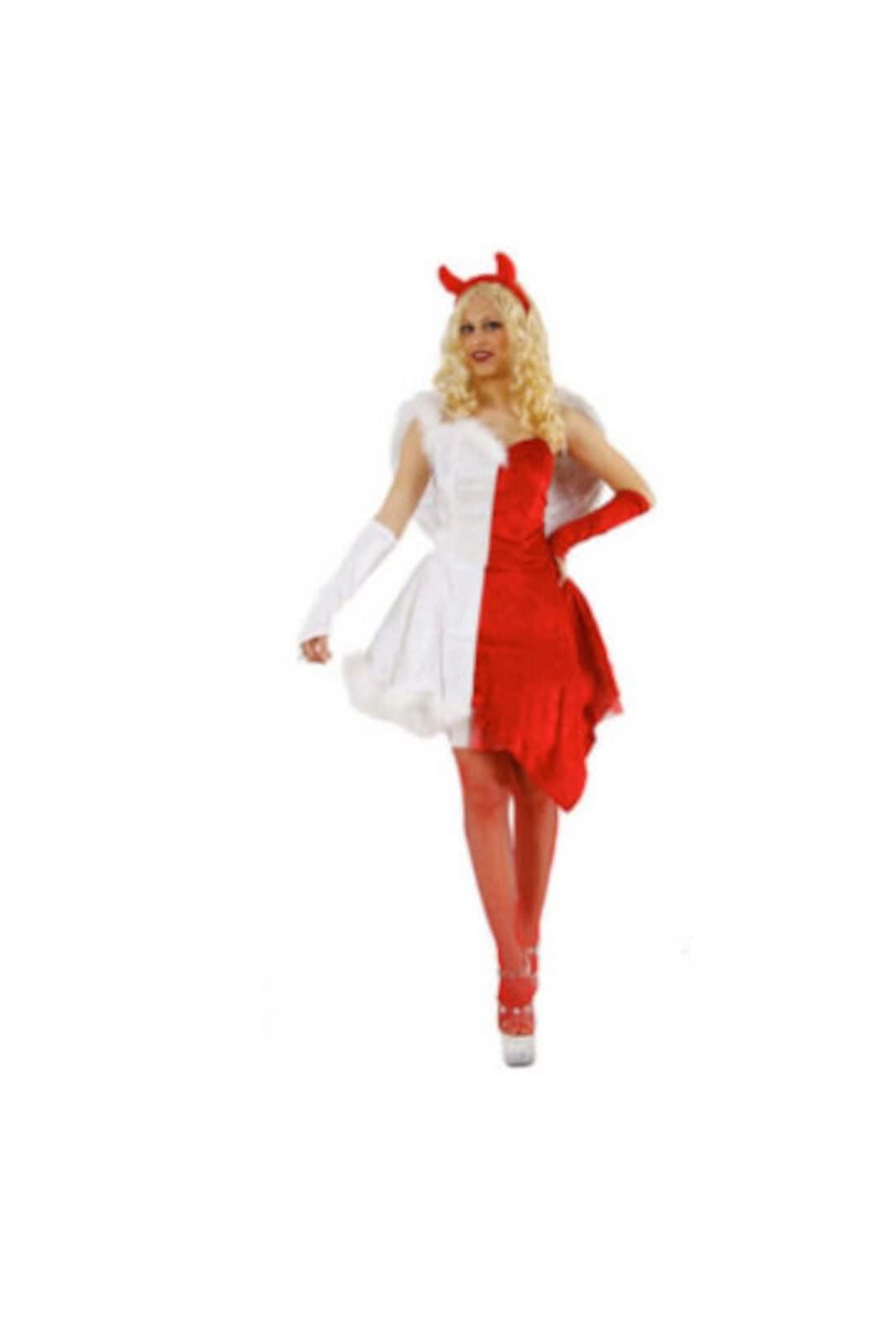 Halloween Angel-devil Costume Devil Women Costume Angel - Etsy