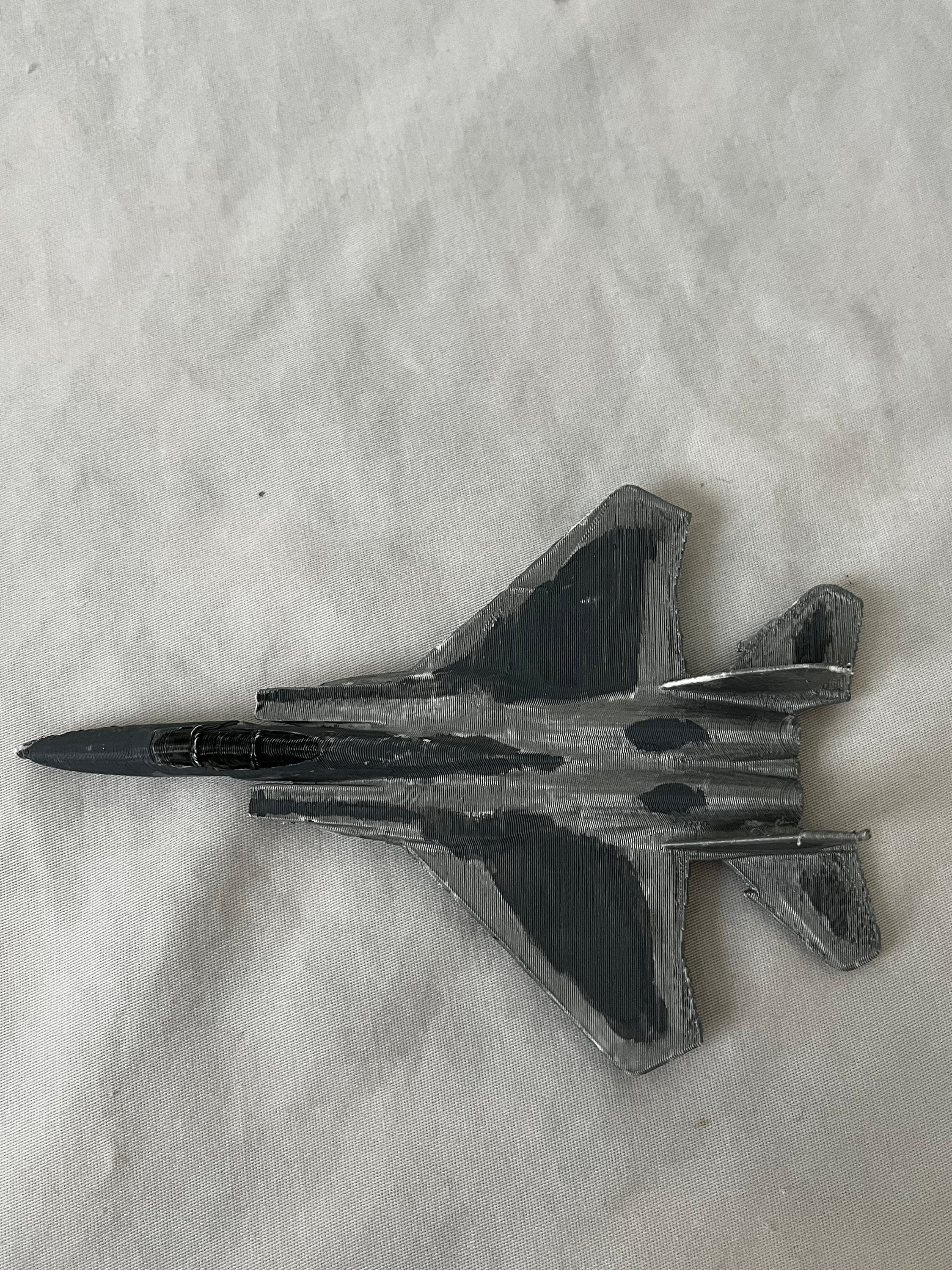 F-15 Eagle 3D Printed and Painted Model - Etsy