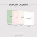 Yearly Planner Printable | Digital Planner | 4 Color Options ...