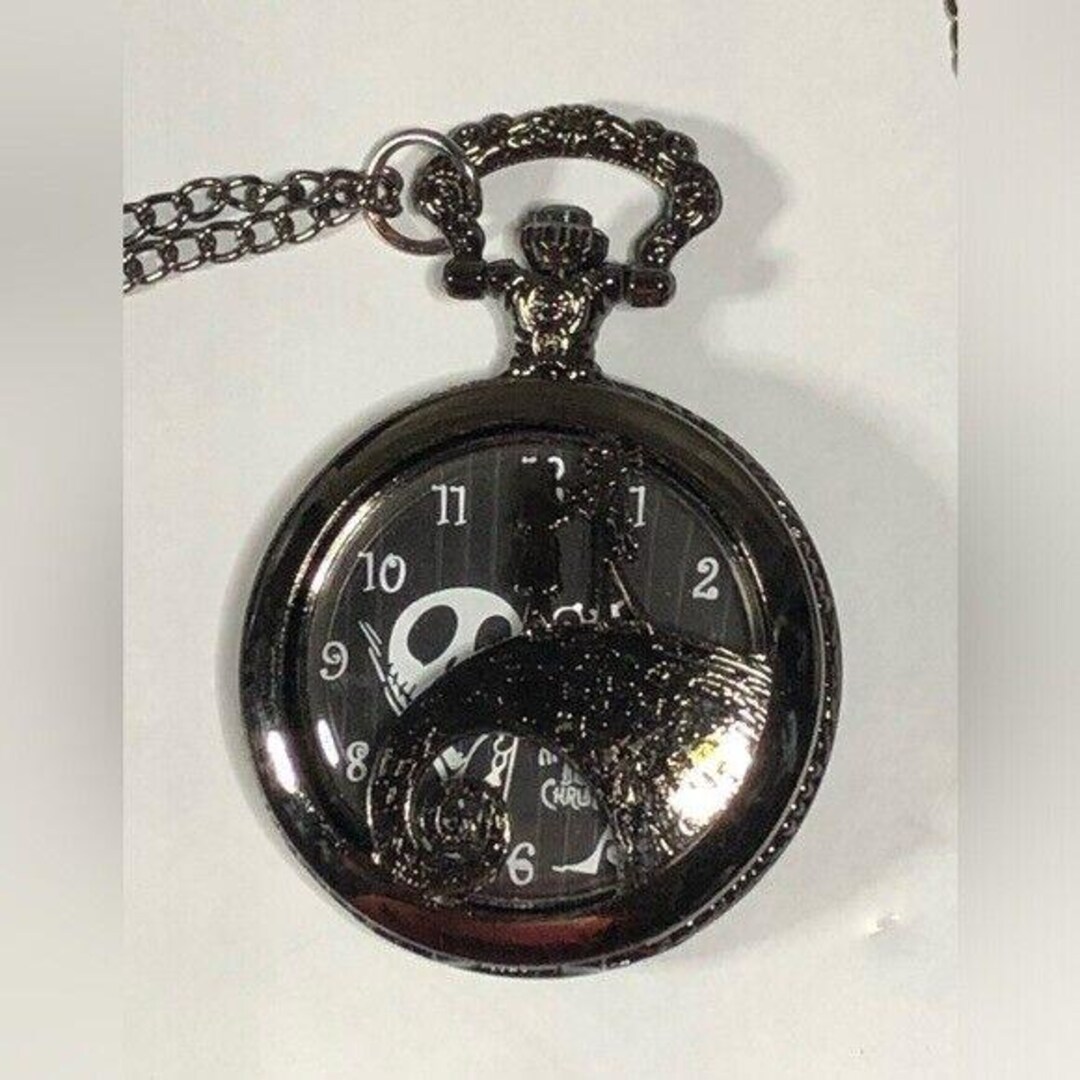 Classic Black Nightmare Before Christmas Pocket Watch NEW - Etsy