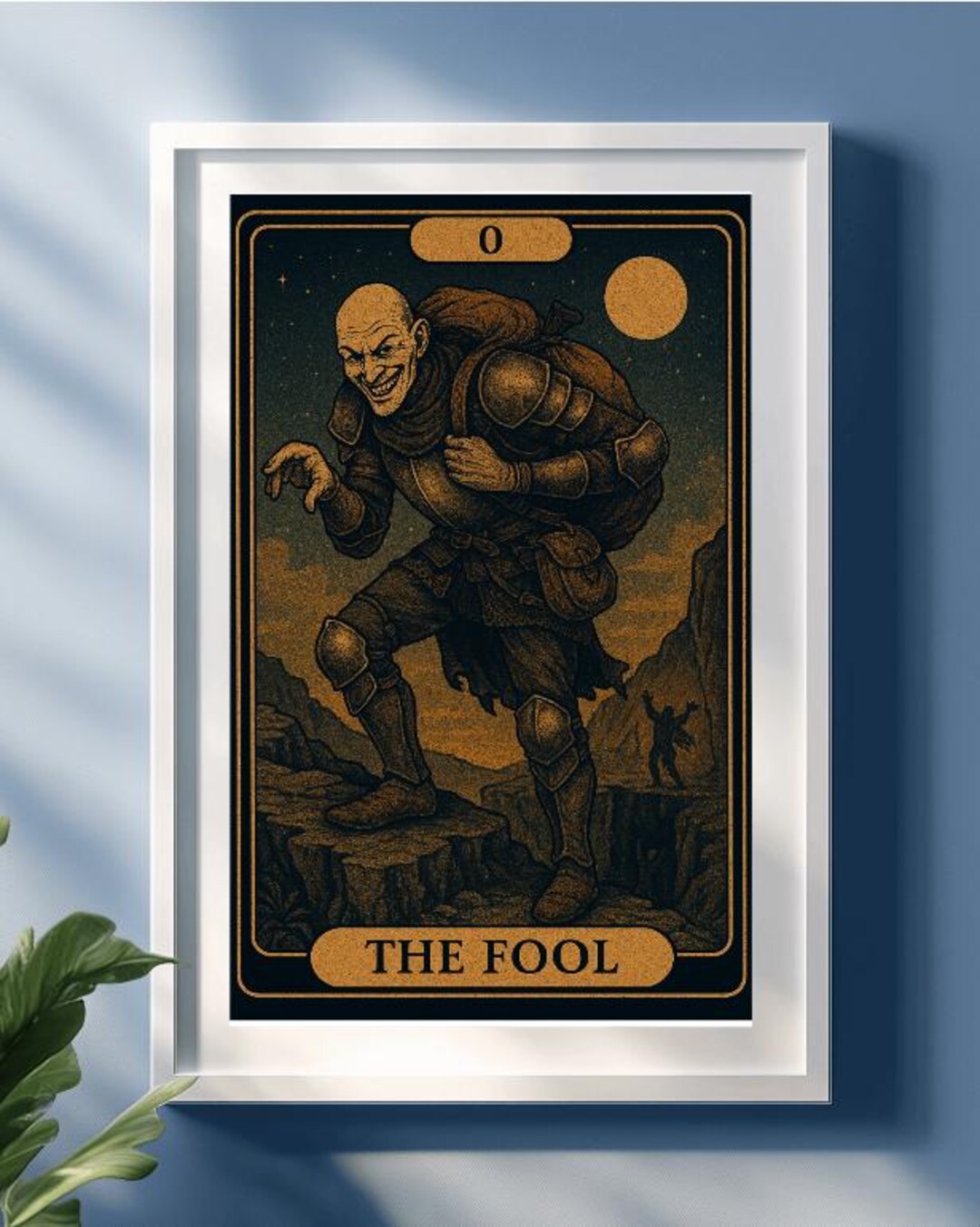 The Fool – Patches Tarot Card Print | Dark Souls Fan Art | Soulsborne ...