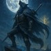 Blaidd the Half-wolf – Elden Ring Fan Art Poster | Howling Moon Fantasy ...