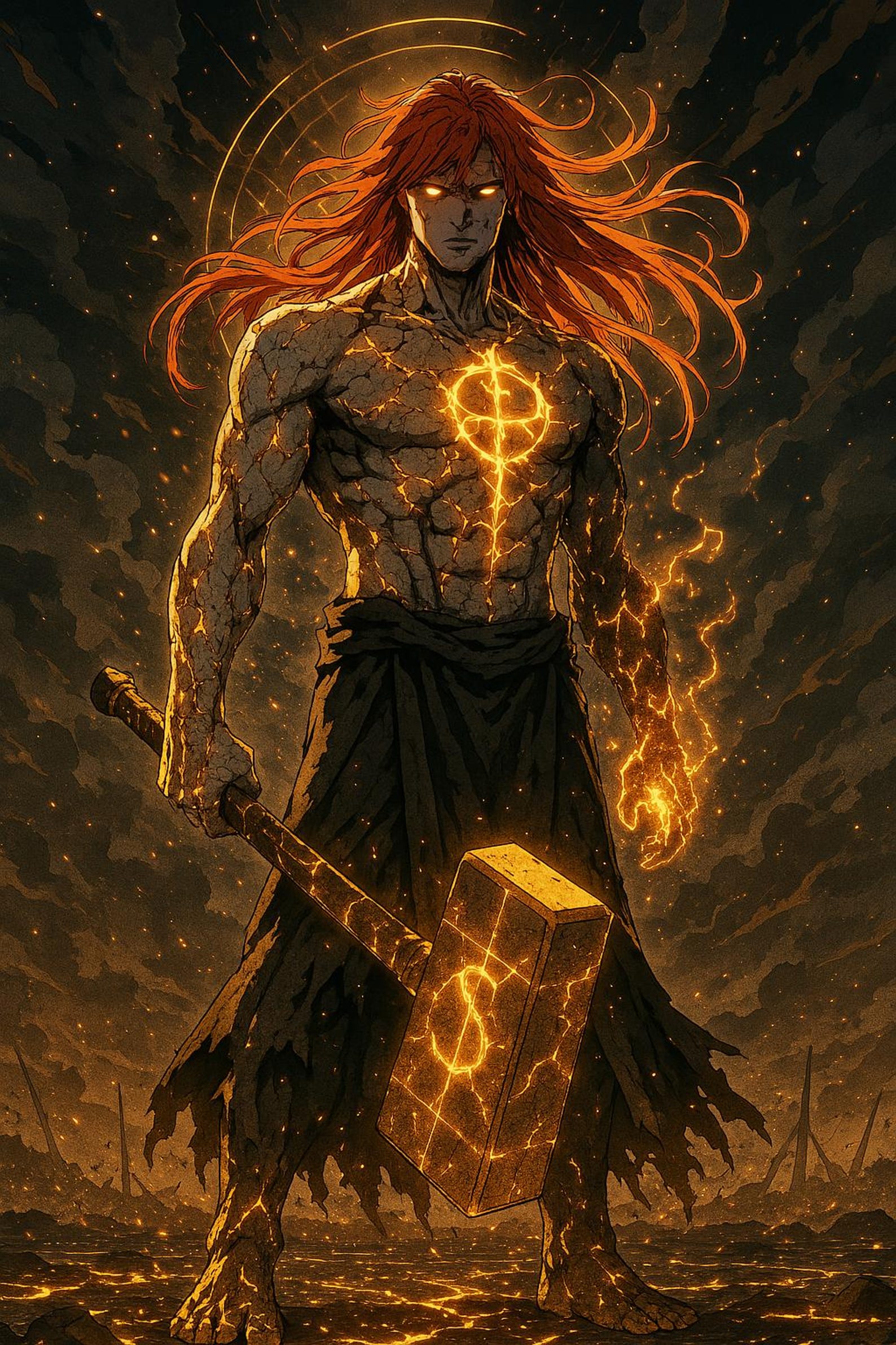 Radagon of the Golden Order – Elden Ring Fan Art Poster | Cracked ...