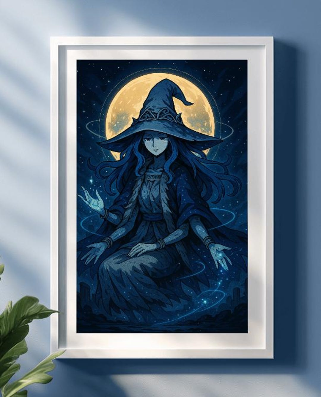 Ranni the Witch – Elden Ring Moon Magic Poster | Celestial Anime ...