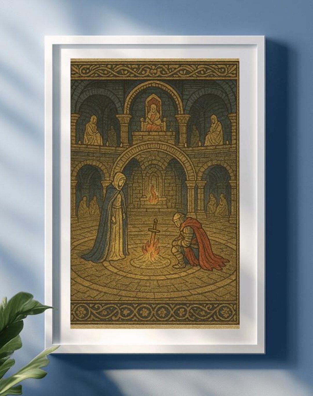 Dark Souls Poster - Firelink Shrine Tapestry Art Print - Etsy