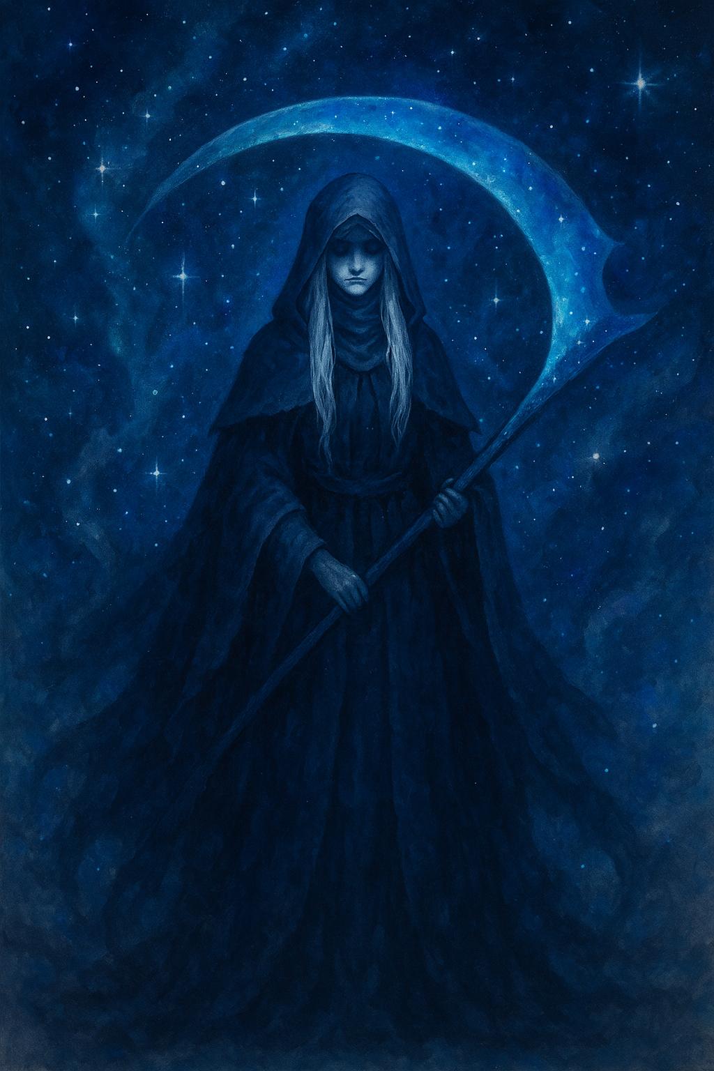 Sister Friede – Cosmic Reaper Art Print | Dark Souls 3 Inspired Poster ...