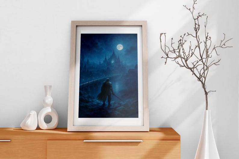 Irithyll of the Boreal Valley Art Print: Dark Souls 3 Snowy Gothic ...