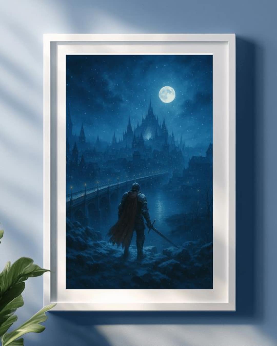 Irithyll of the Boreal Valley Art Print: Dark Souls 3 Snowy Gothic ...